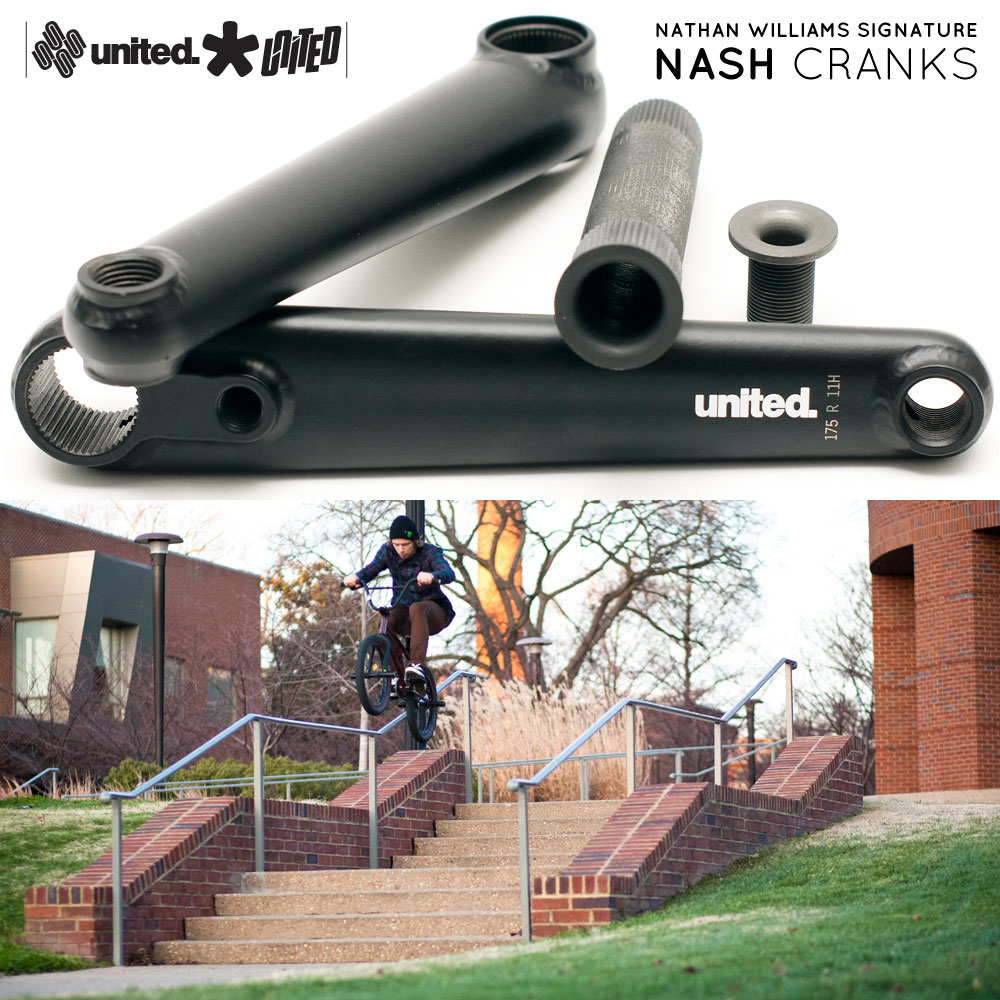 New United Cranks & Tires | Ride UK BMX