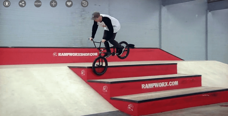 ANTHONY WATKINSON AT THE RAMPWORX PLAZA | Ride UK BMX