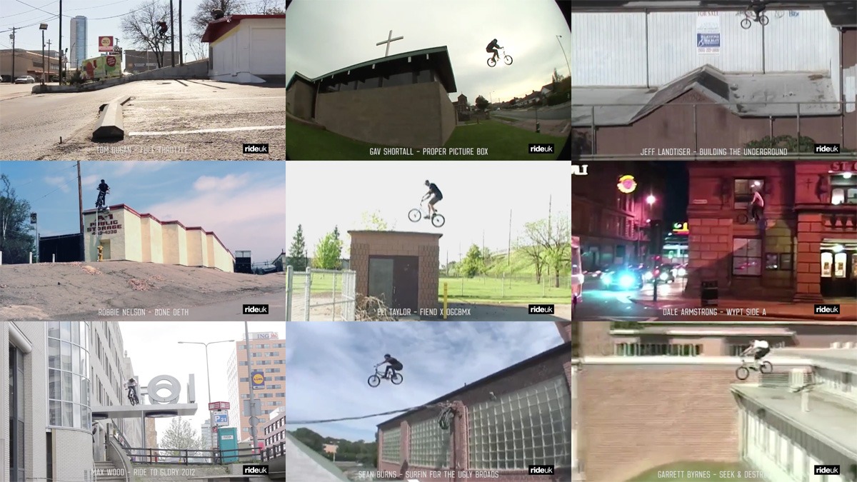 10 ROOF DROPS: THE FULL EDITS | Ride UK BMX
