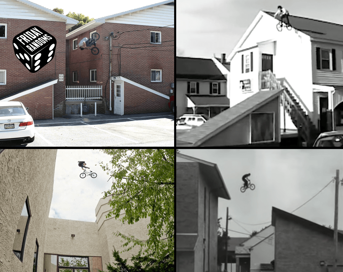 FRIDAY RANDOMS: 5 of The Best Roof Gaps | Ride UK BMX