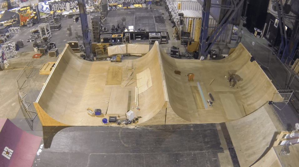 TIME LAPSE: Matt Gillespie's Spine Mini Ramp