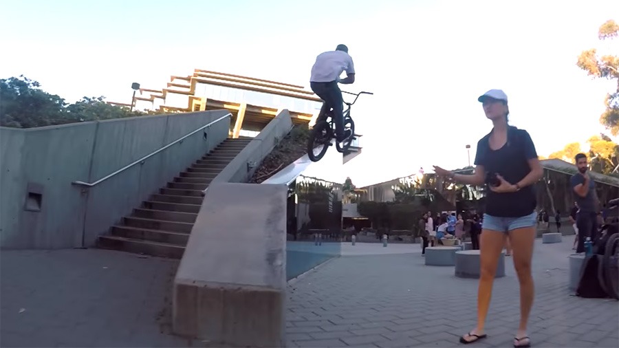 CHAD KERLEY: Longest Street Line Ever | Ride UK BMX