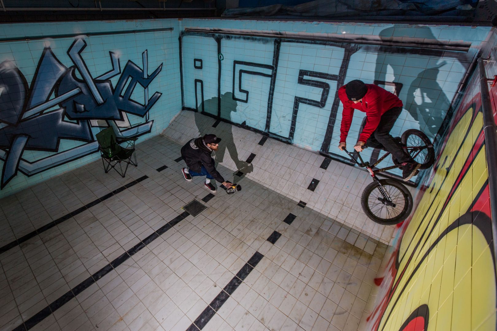 DERELICT: DIY Pool Spot - BNGBNGMCR | Ride UK BMX