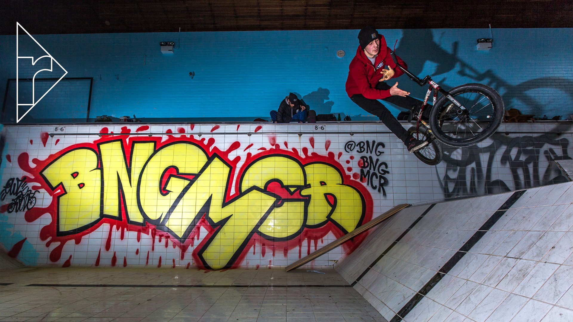 DERELICT: DIY Pool Spot - BNGBNGMCR | Ride UK BMX